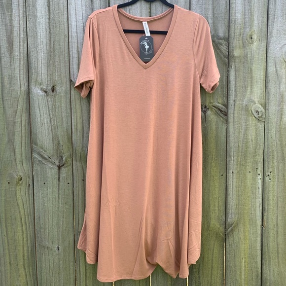 Zenana Outfitters | Dresses | Zenana Premium Tshirt Dress Nwt Multiple ...